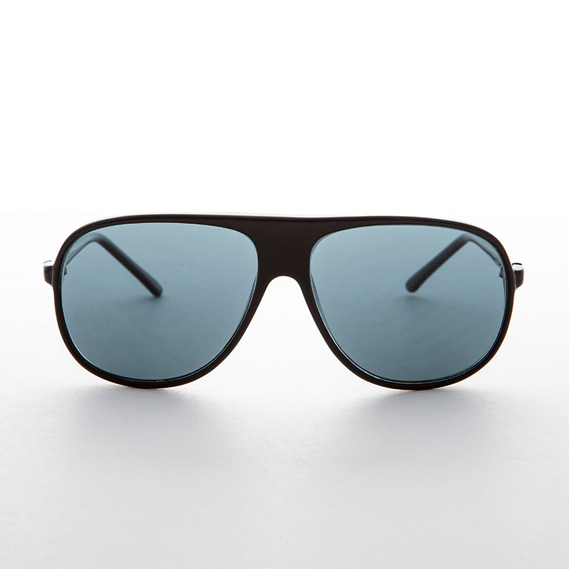 Polarized Glass Lens Aviator Vintage Sunglass - Flight Captain ...