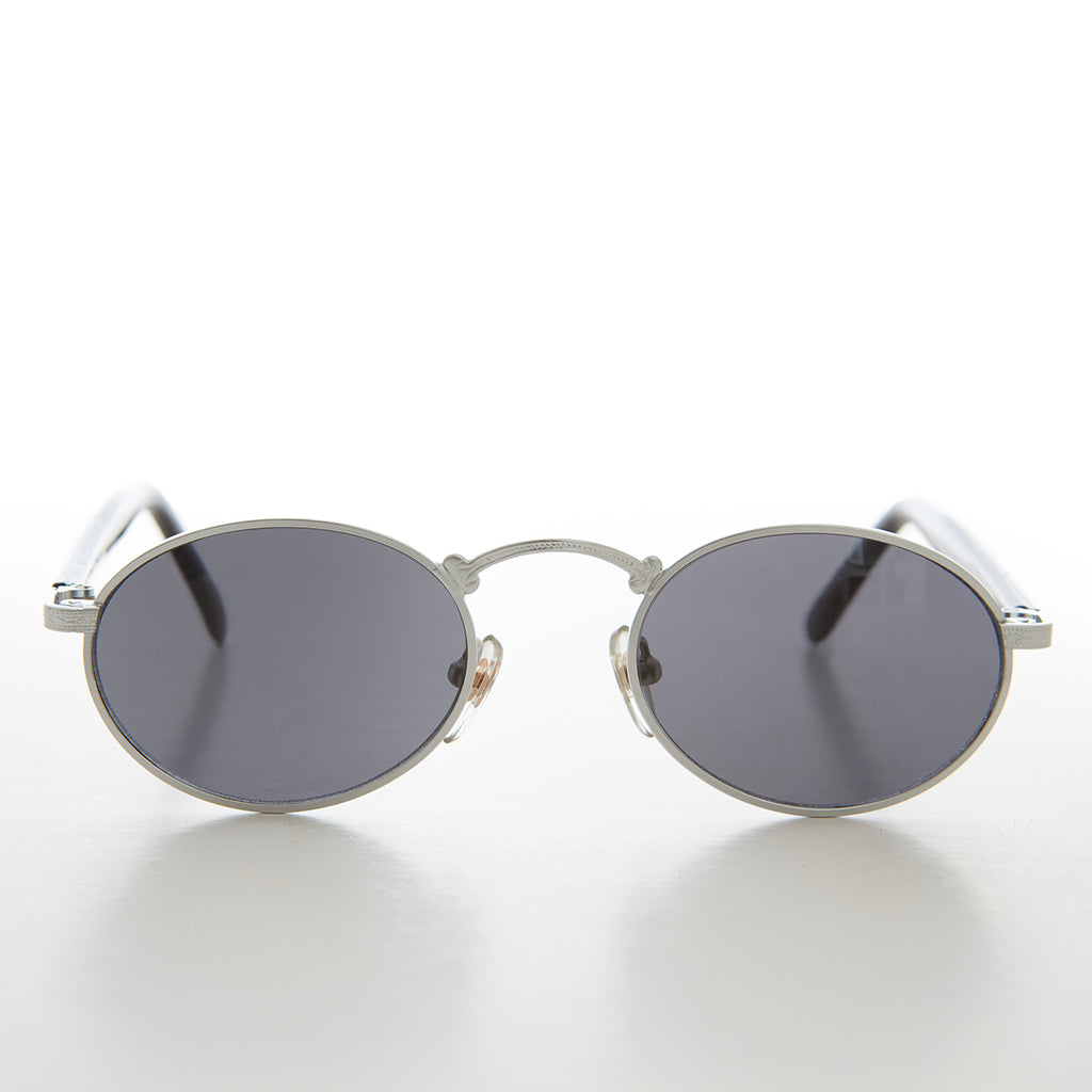 Small Oval Metal Vintage Sunglasses - Robin – Sunglass Museum