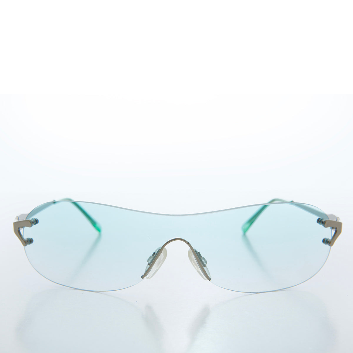 Wrap Around Mono Lens Vintage Sunglasses - Rosen – Sunglass Museum