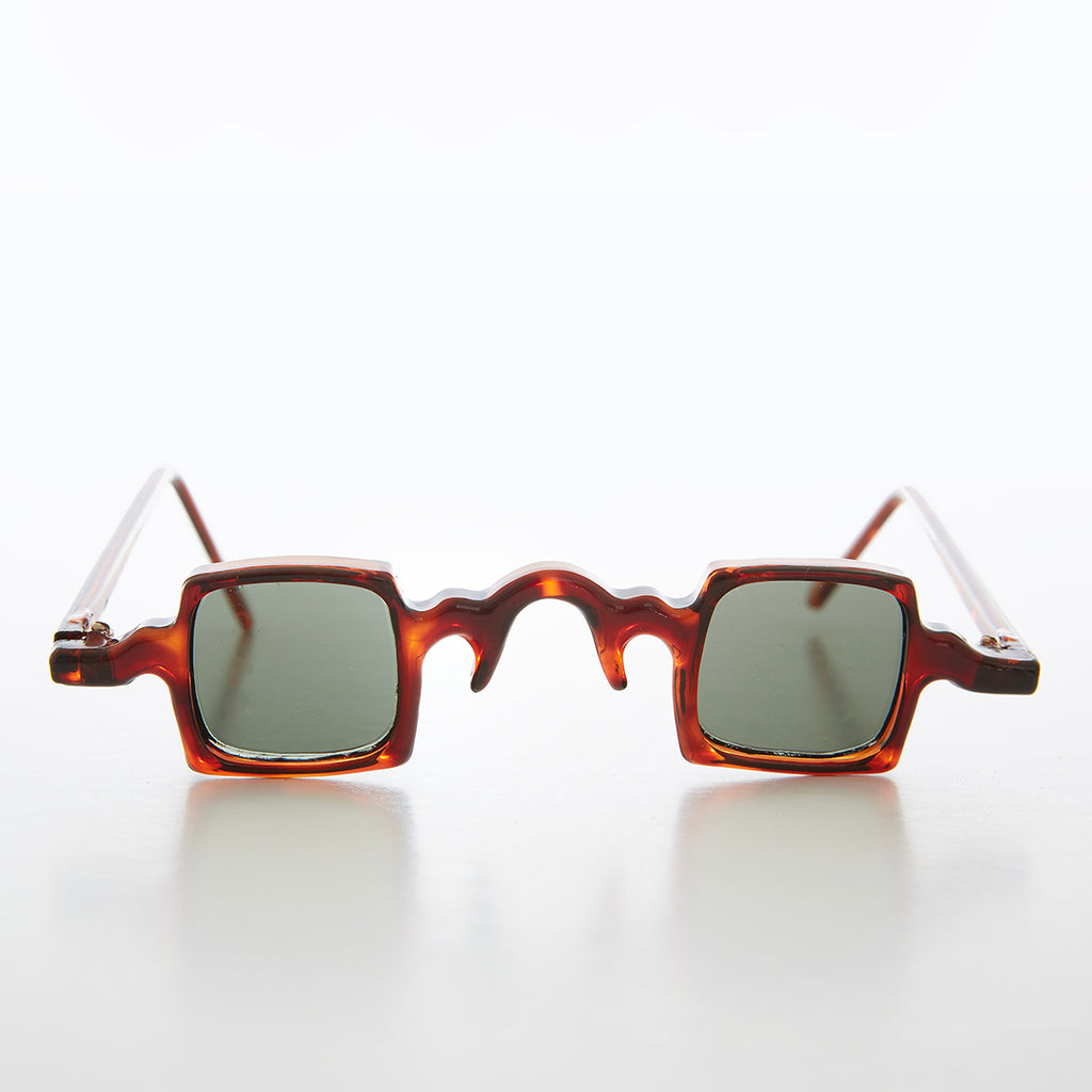 Small Square Spectacle Sunglasses - Spider – Sunglass Museum