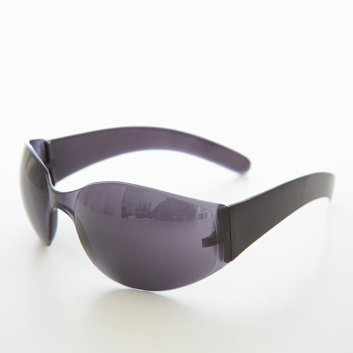 Futuristic Goggle Wrap Around Sunglasses - Blast – Sunglass Museum