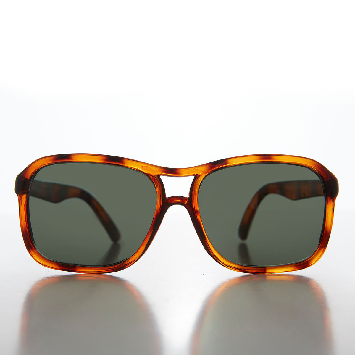 Square Aviator with Glass Impact Resistant Lens - Buddy – Sunglass Museum