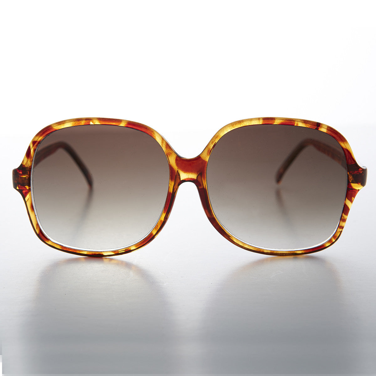 Tortoiseshell Oversized Square Womens Sunglass Leticia Sunglass Museum