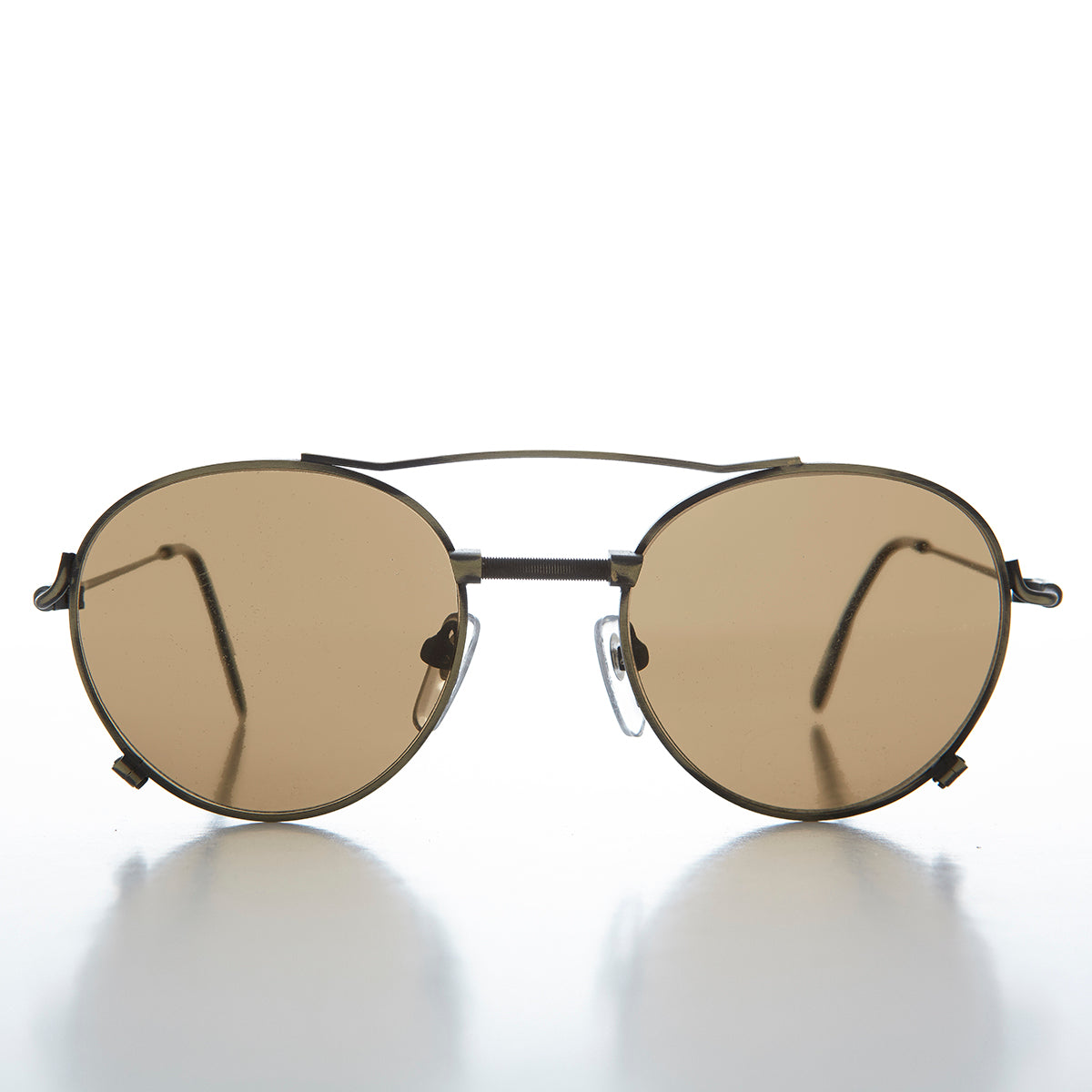 Round Aviator with Industrial Accents - Ray – Sunglass Museum