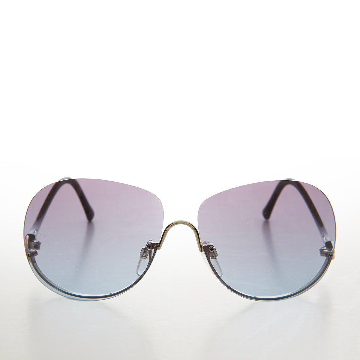 Large Round Boho Women's Vintage Sunglasses - Tamren – Sunglass Museum